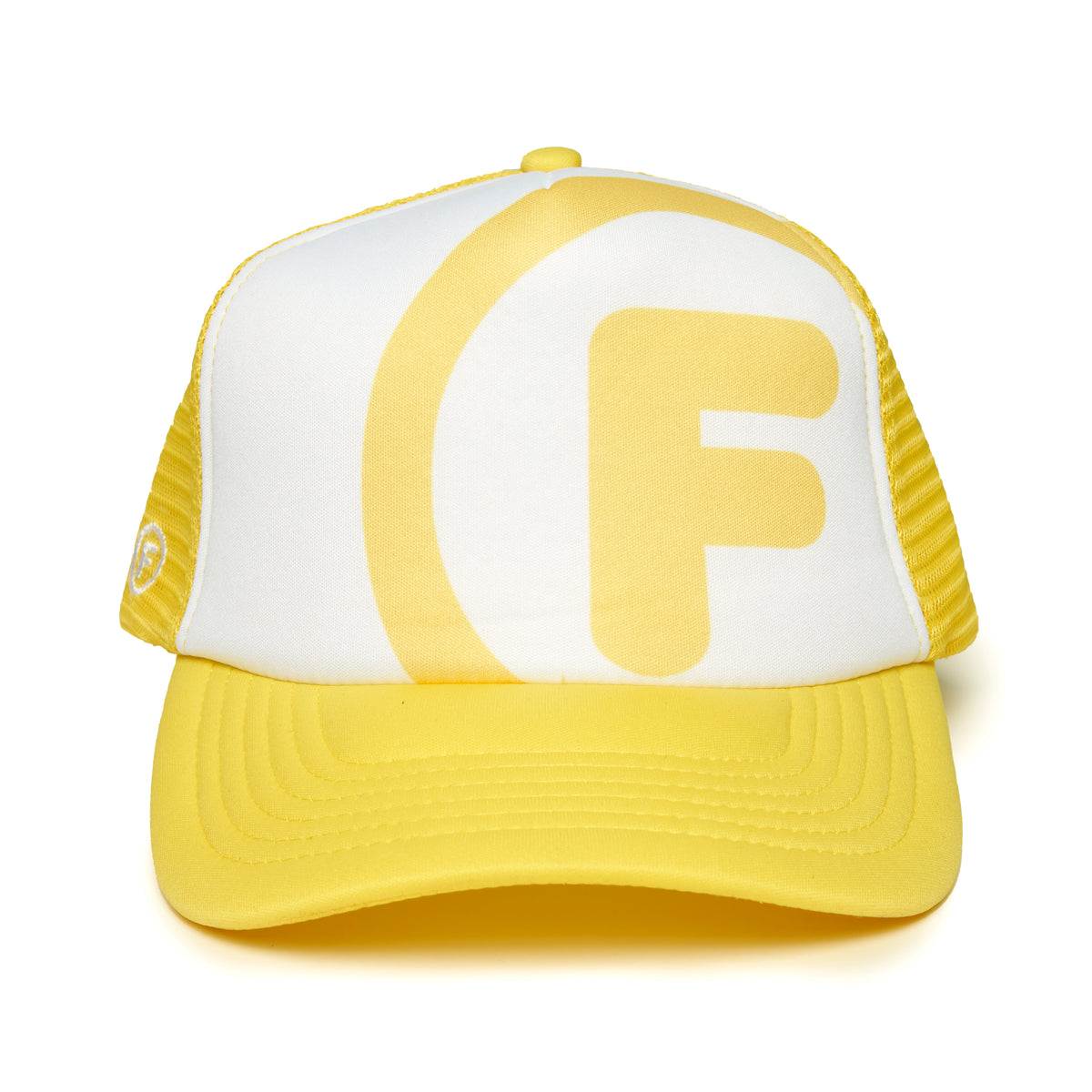 OriginalFani®design "Big F" Trucker Hat (Yellow) – OriginalFani Design